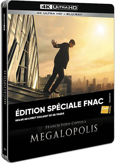 film Megalopolis steelbook collector edition bluray 4k uhd - Edition ...